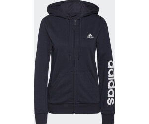 Buy Adidas Essentials Logo Full-Zip Hoodie legend ink (H07749) from £37 ...