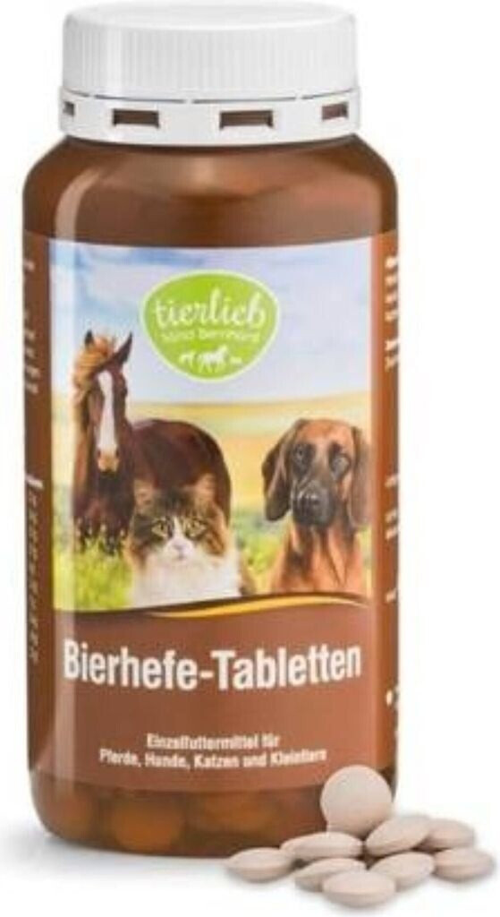 Kräuterhaus Sanct Bernhard tierlieb Bierhefe Tabletten 400St ab 4,95 ...