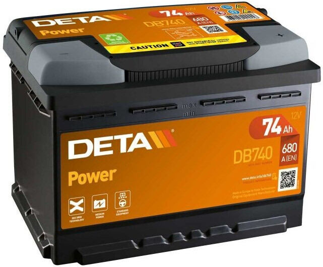 DETA DB740 Power 12V 74Ah 680A ab 66,67 € | Preisvergleich bei idealo.de