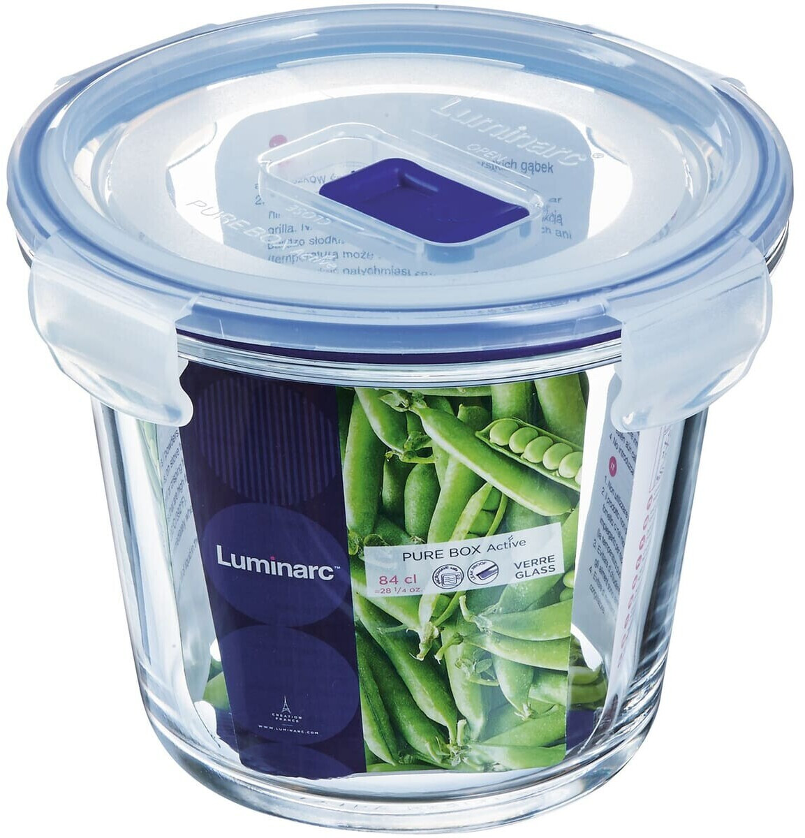 Luminarc 84 cl tempered glass preservation box ab 10,46 ...