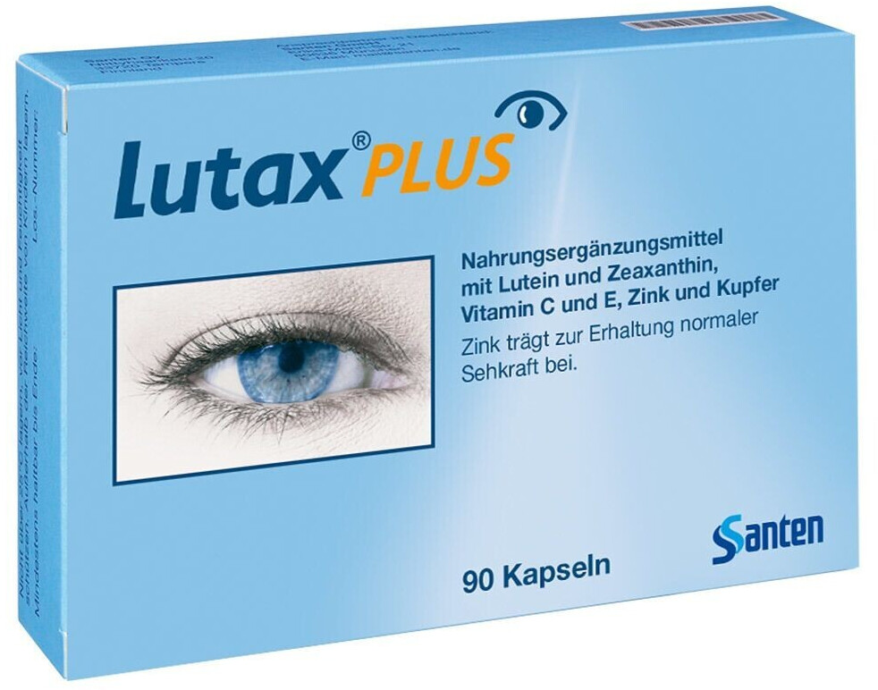 Santen Lutax Plus Kapseln ab 30,34 € | Preisvergleich bei idealo.de