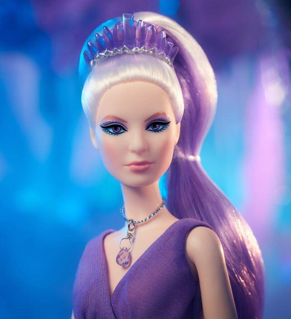 Buy Barbie Crystal Fantasy Collection Amethyst Doll from £59.39 (Today ...