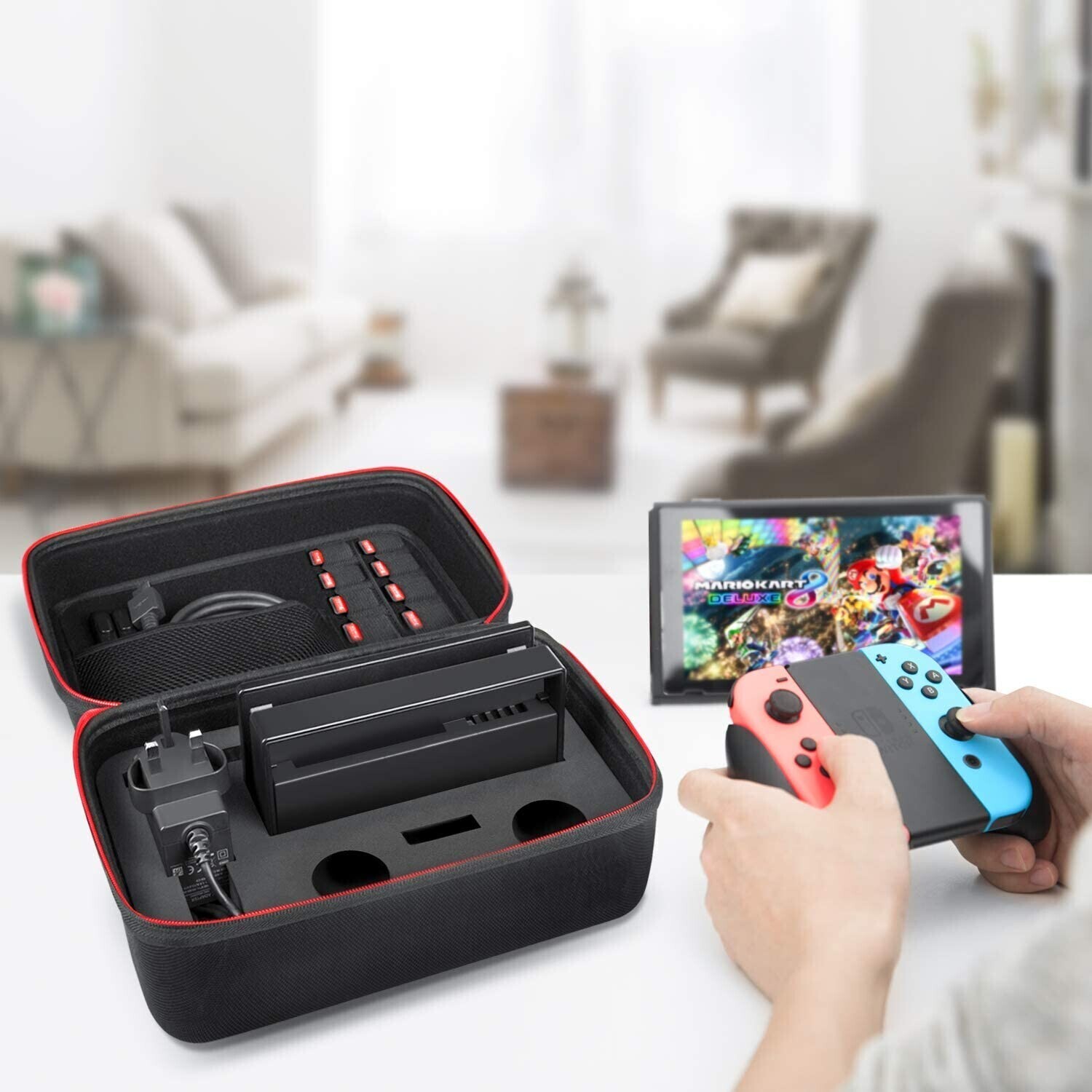 Younik Nintendo Switch Large Storage Case ab 20,79 € | Preisvergleich ...