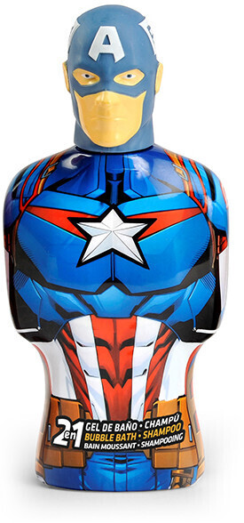 Cartoon 2-in-1 Schaumbad & Shampoo Captain America (475ml) ab 6.5 ...
