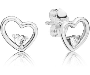 Pandora Asymmetrisches Herz Ohrstecker (297813CZ) ab € 36,00 ...