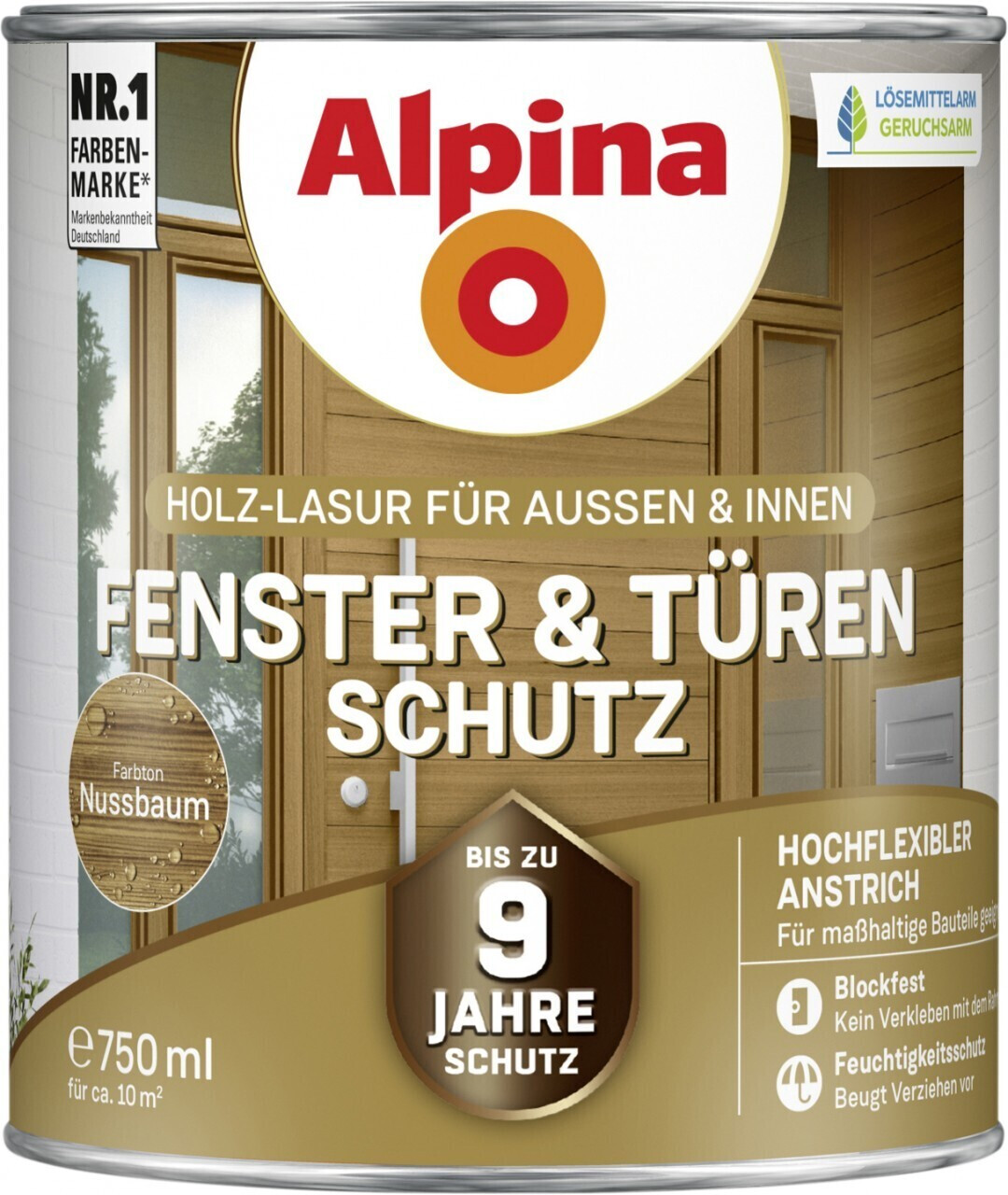Alpina Farben Fenster- und Türen-Schutz Nussbaum 0,75l ab 9,99 € | Preisvergleich bei idealo.de