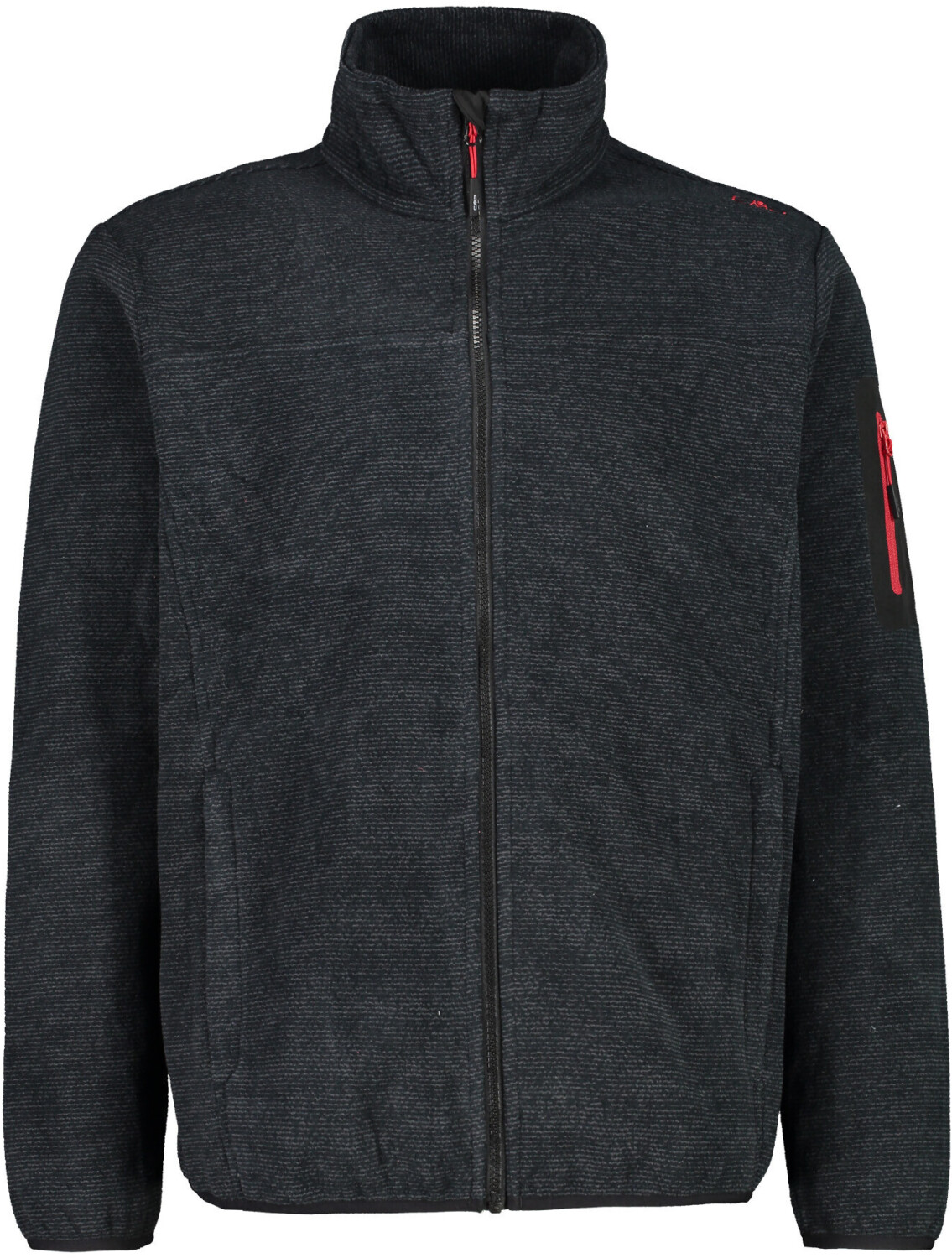 Buy CMP Men's Fleece Jacquard-Knit-Tech Jacket (38H2237) from £37.47 ...
