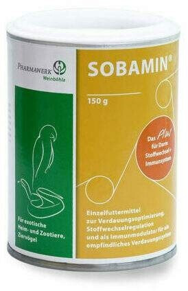 Pharmawerk Weinböhla Sobamin Pulver vet. ab 11,81 € | Preisvergleich bei idealo.de