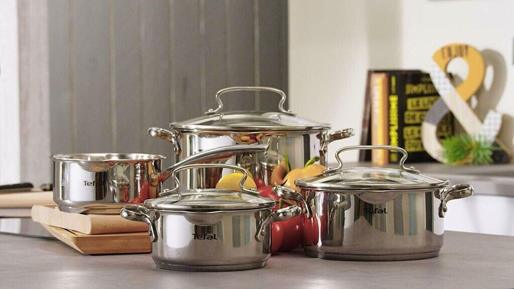 Tefal Duetto Topfset 8-teilig (G719S7) ab 108,99 € | Preisvergleich bei ...