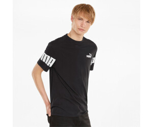 Puma Power Colorblock T-Shirt (589428) black ab 16,95 ...
