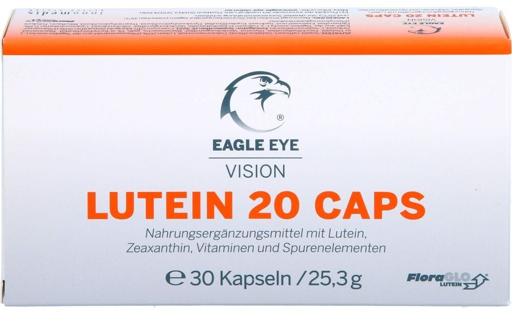 innomedis Eagle Eye Lutein 20 Vision Caps (30Stk.) ab € 17,50 ...