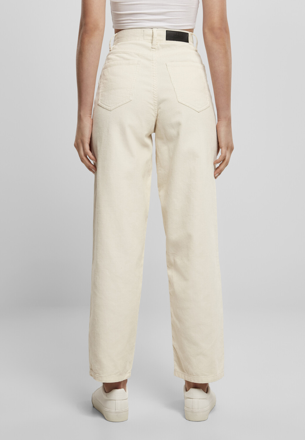 Urban Classics Ladies High Waist 90´s Wide Leg Corduroy Pants Tb4743