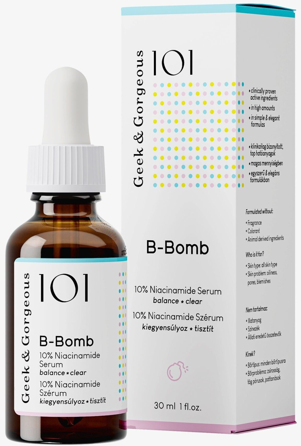 Geek & Gorgeous 101 B-Bomb Serum (30 ml) ab 8,14 € | Preisvergleich bei ...