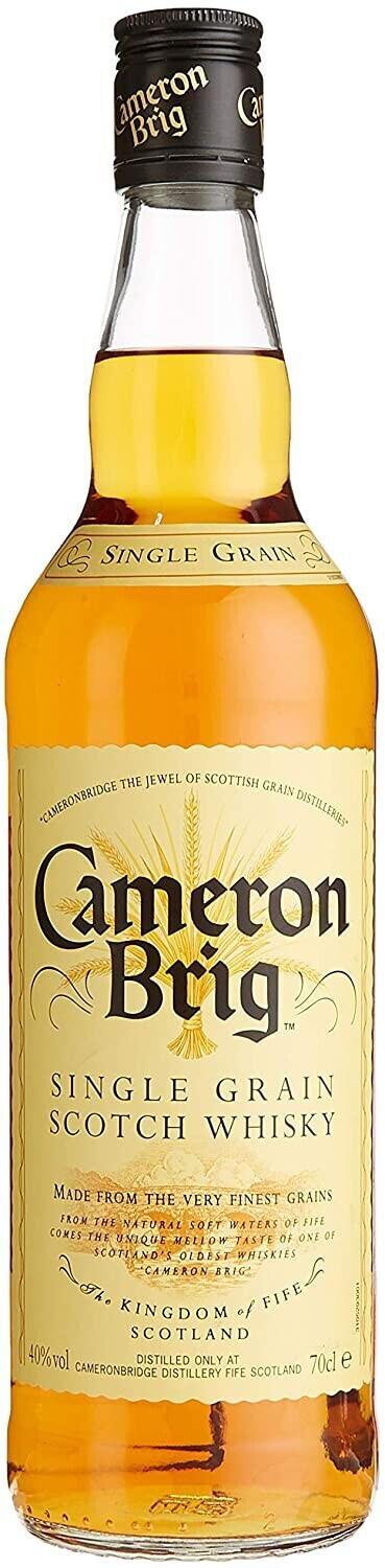 Cameronbridge Cameron Brig Single Grain Scotch Whisky 0,7l 40% ab 19,24 ...