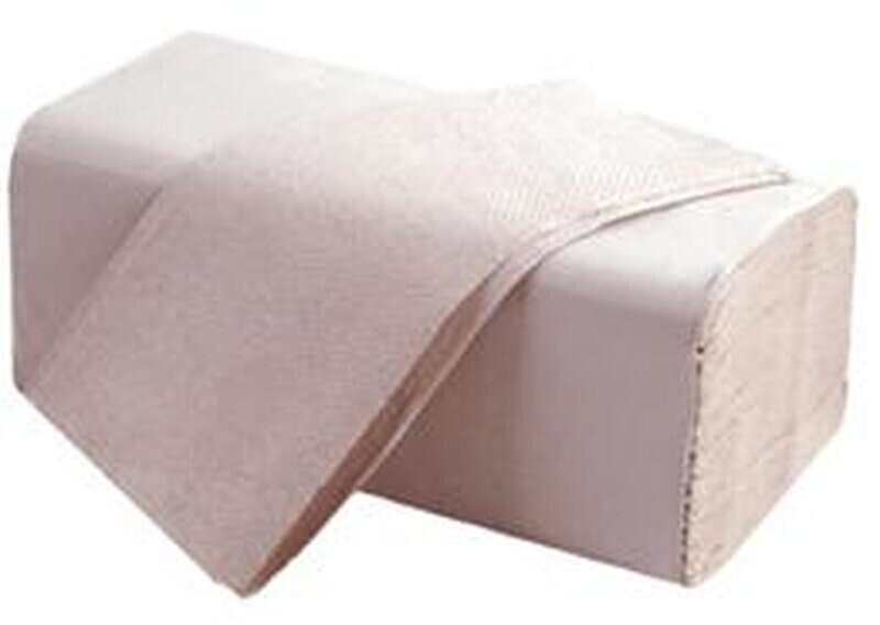 Tapira Pur Handtuchpapier 25x23cm - 1 lagig, natur V-Falz ( 5000 Blatt ...