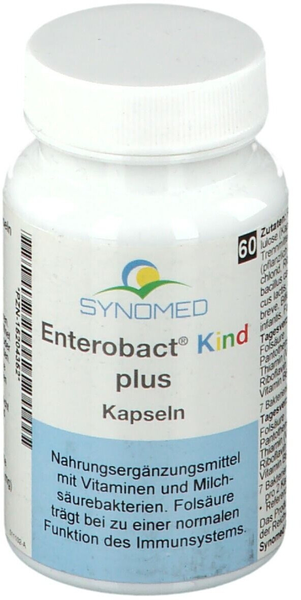 Synomed Enterobact Kind Plus Kapseln ab 10,23 € | Preisvergleich bei ...