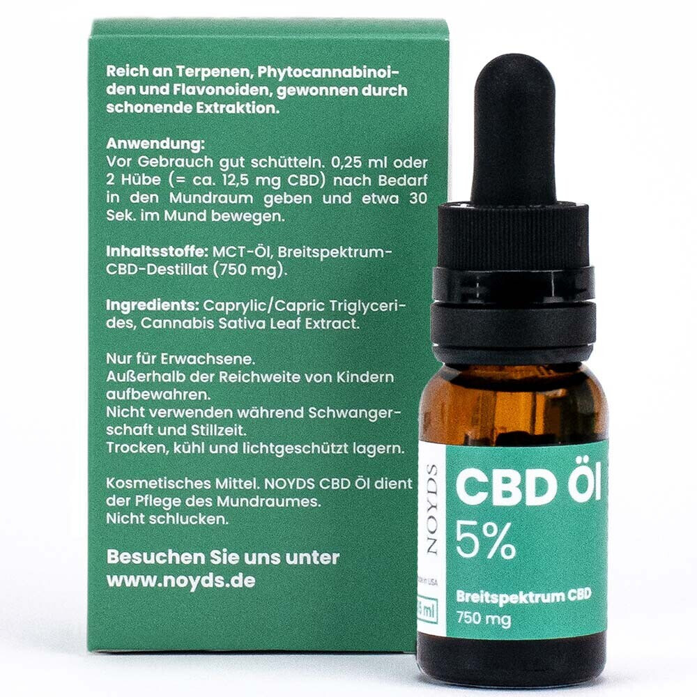 Noyds CBD Öl 5% Tropfen (15ml) ab 20,49 € | Preisvergleich bei idealo.de