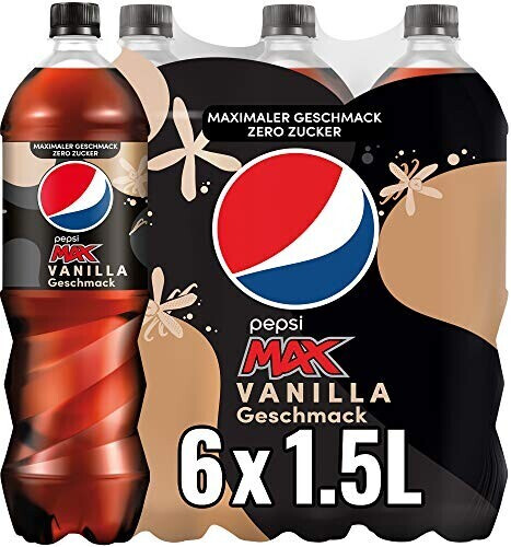 Pepsi Max Vanilla 6x1,5l ab 7,74 € | Preisvergleich bei idealo.de