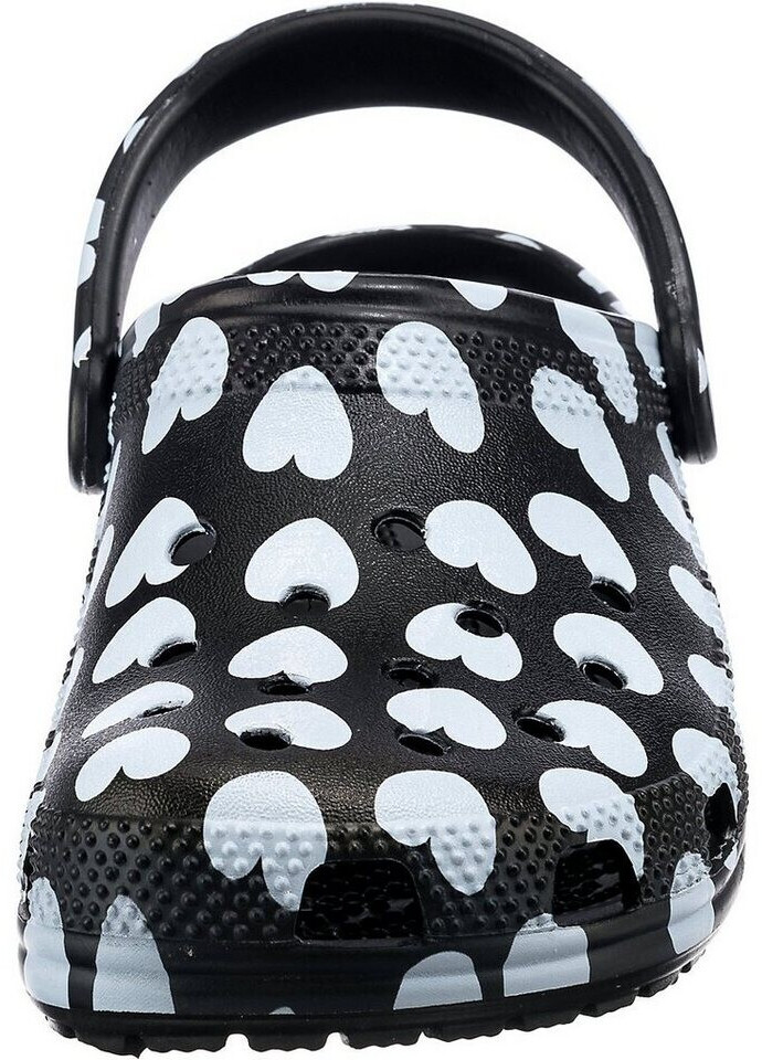 Crocs Classic Heart Print Clog black/white ab 30,00 € | Preisvergleich ...