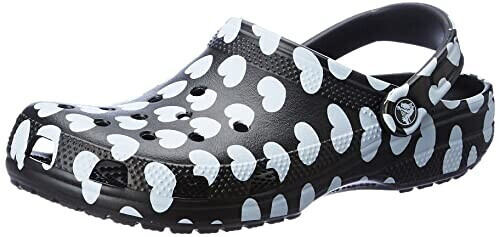 Crocs Classic Heart Print Clog black/white ab 30,00 € | Preisvergleich ...