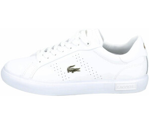 Lacoste Powercourt 2.0 Women 47SFA0072 white gold au meilleur prix sur idealo