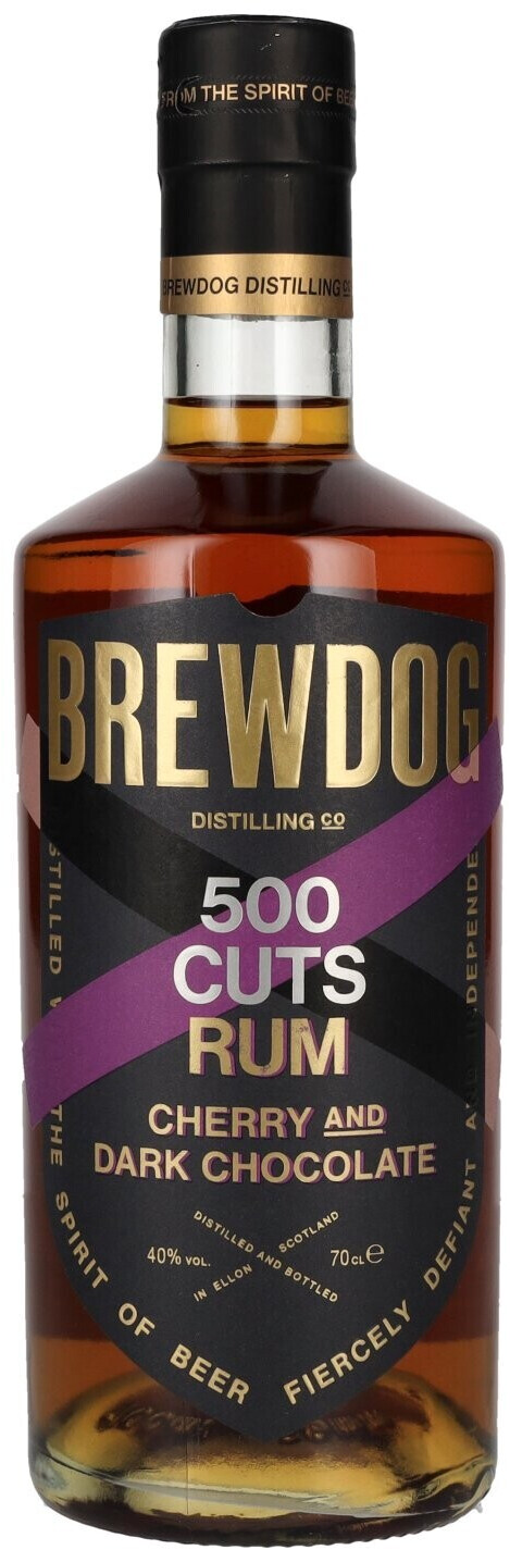 BrewDog 500 Cuts Rum 0,7l Cherry and Dark Chocolate 0,7l 40% ab 27,84 ...