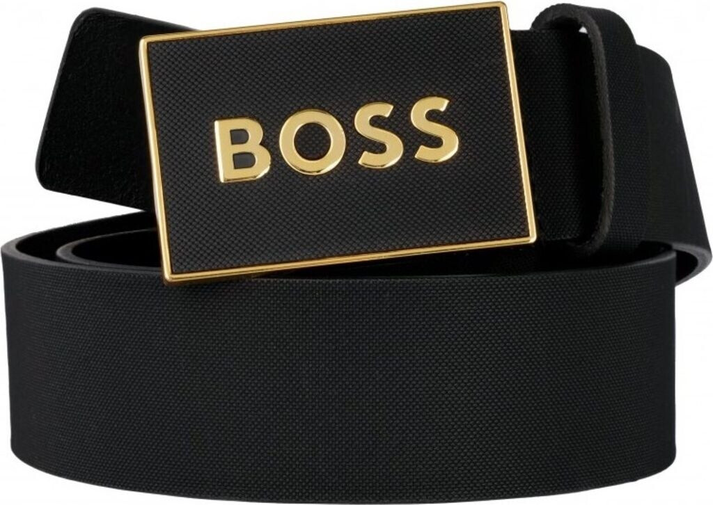 Hugo Boss Icon Belt (50471333) black/gold ab 79,99 € | Preisvergleich ...