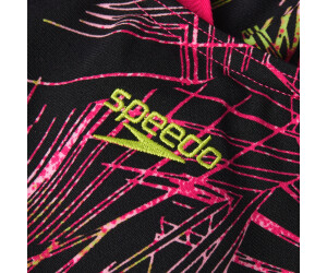 Speedo Allover Splashback (07386G673) black/electric pink/atomic lime ...