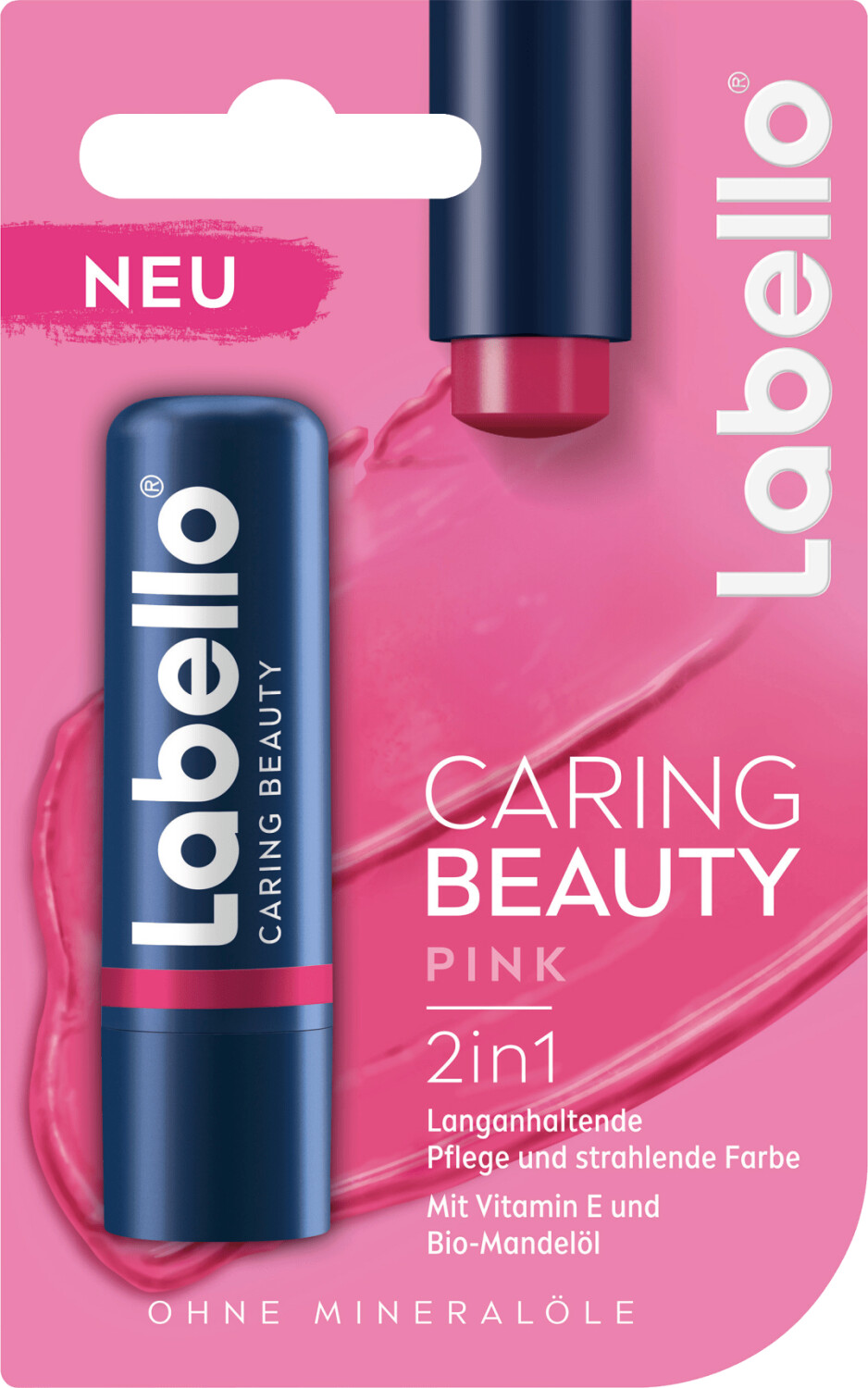 Labello Caring Beauty Pink Lipbalm (5,5ml) ab 3,36 € | Preisvergleich ...