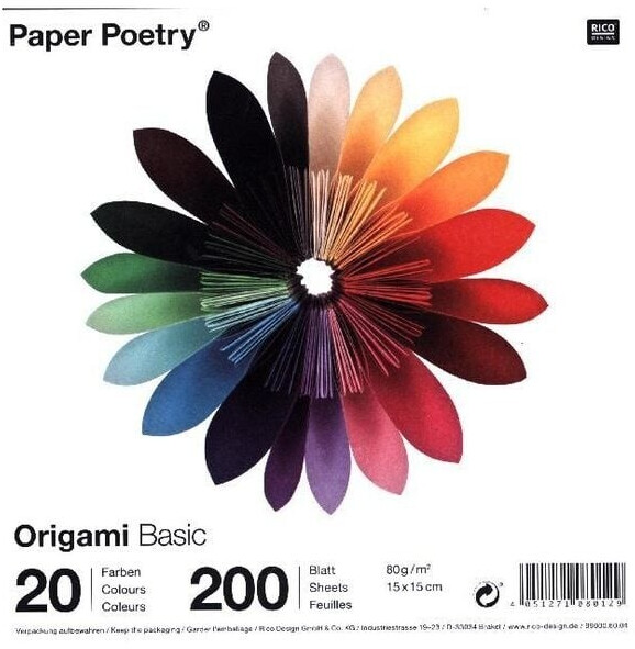 Rico Design Paper Poetry Origami Basic ab 2,49 € | Preisvergleich bei ...