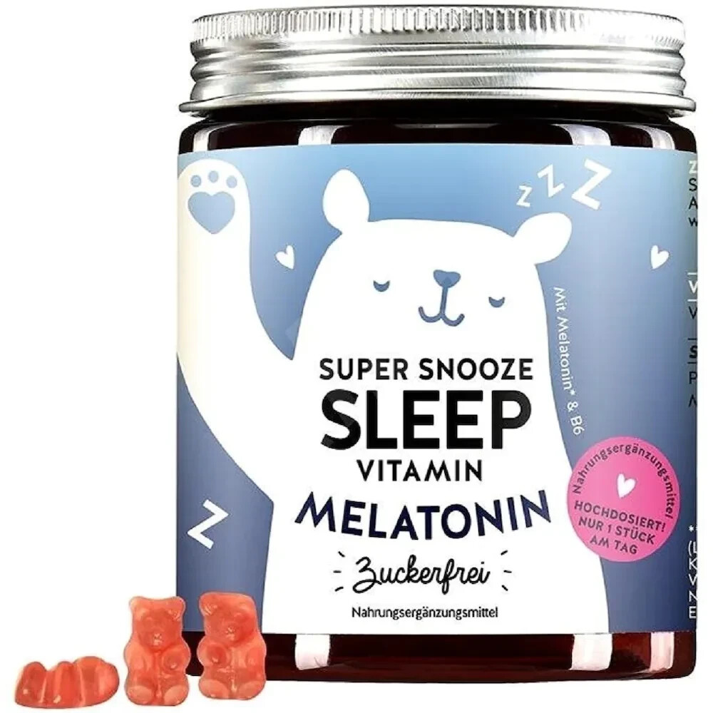 Bears With Benefits Super Snooze Sleep Vitamin with Melatonin ...