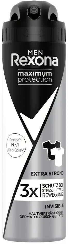 Rexona Men Maximum Protection Extra Strong Invisible Spray (150ml) ab 3 ...