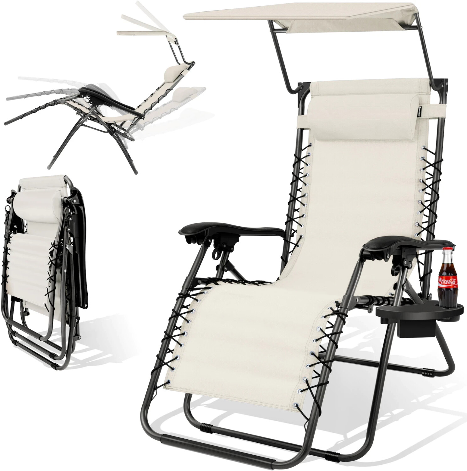 Liegestuhl Mit Getrankehalter