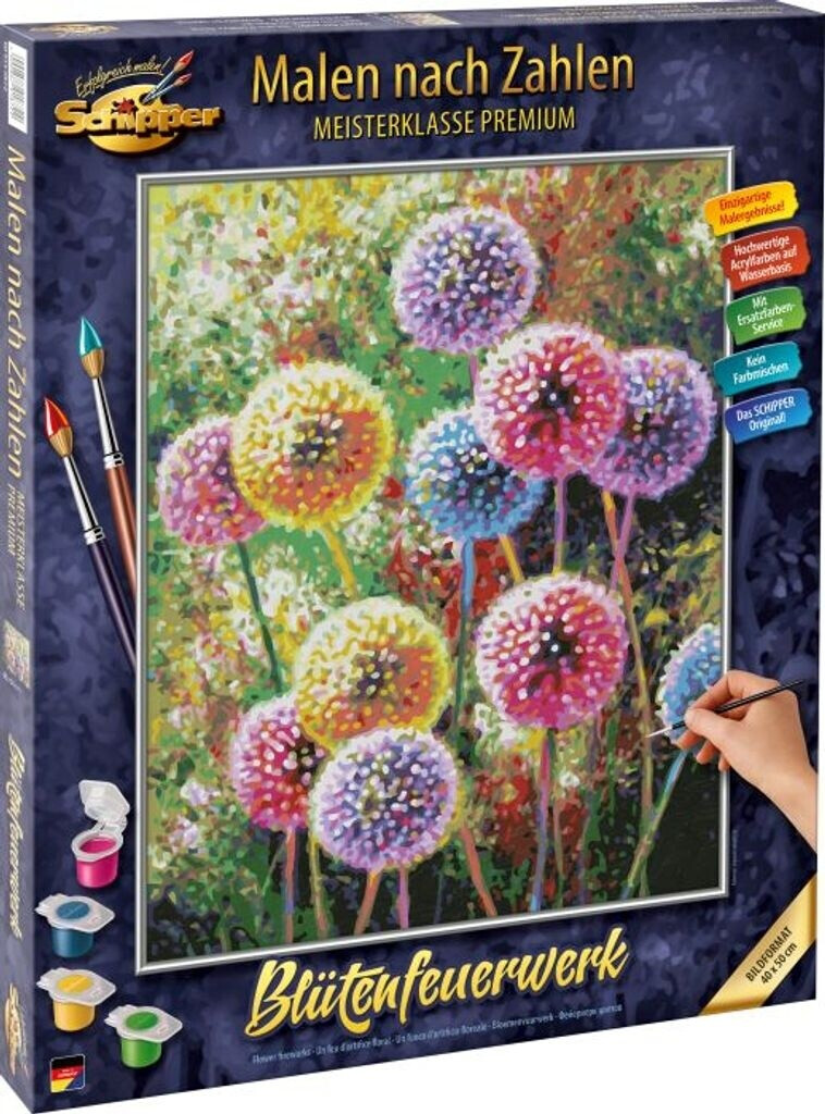 Schipper Malen nach Zahlen Meisterklasse Premium - Blütenfeuerwerk ab € 28,99 | Preisvergleich ...