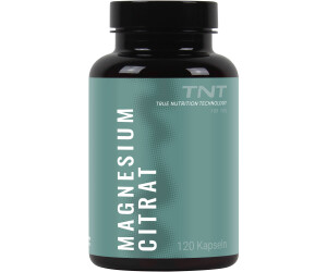 TNT Magnesium Citrat Kapseln (120 Stk.) ab 17,95 € | Preisvergleich bei ...