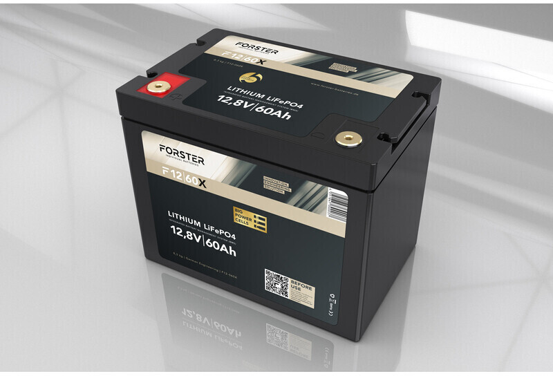 Forster PREMIUM LiFePo4 12,8V 60Ah ab 690,00 € | Preisvergleich bei ...