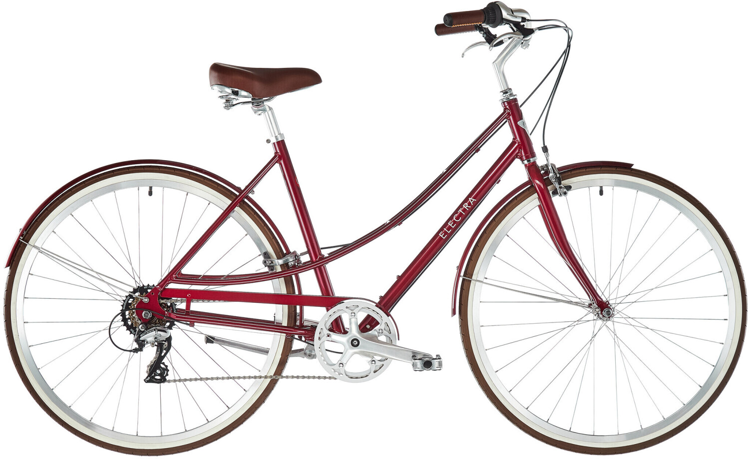 Electra Loft 7D Step Thru 28" (2021) sangria red ab 324,35 ...