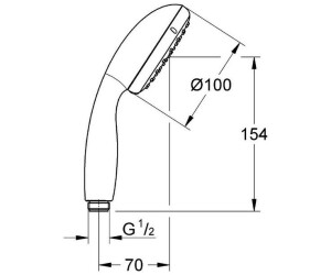 GROHE Vitalio Go 100 (26189000) ab 29,99 € | Preisvergleich bei idealo.de