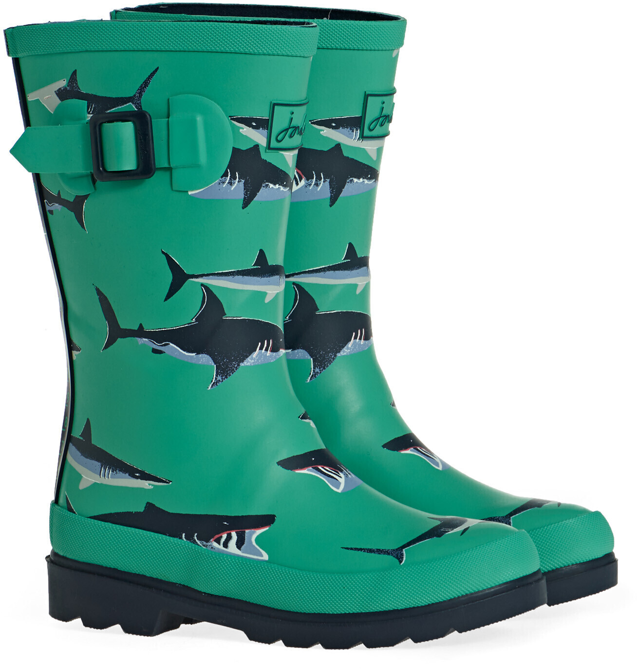 Joules Tall Height Printed Wellies light green Sharks ab 27,99 ...