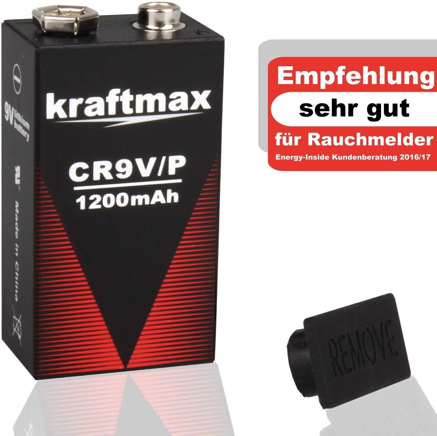 kraftmax 9V Block Lithium Hochleistungs-Batterien (3 Stck.) ab 17,95 ... kraftmax 9V Block Lithium Hochleistungs-Batterien (3 Stck.) ab 17,95 ...
