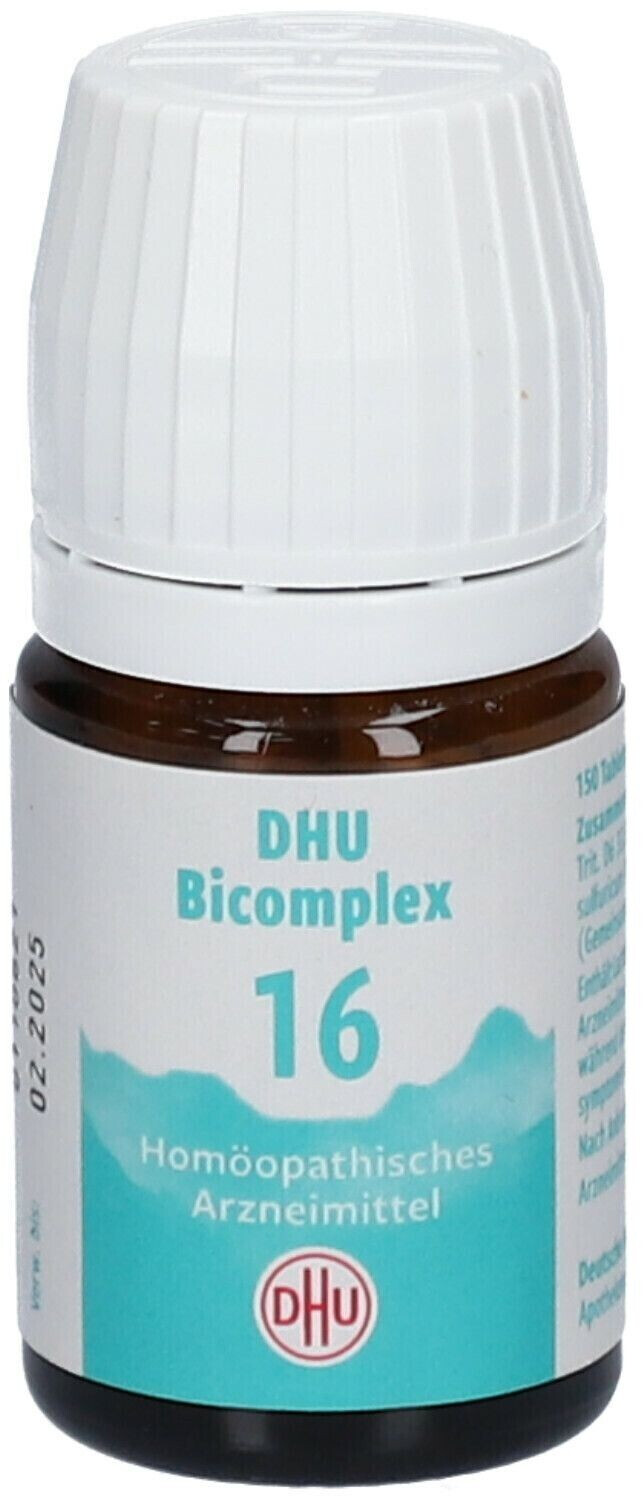 DHU Bicomplex 16 Tabletten (150 Stk.) ab 12,31 € | Preisvergleich bei ...