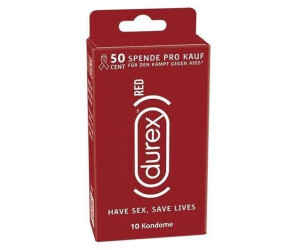 Durex Red Have Sex Save Lives (10 Stk.) ab 7,15 € | Preisvergleich bei ...