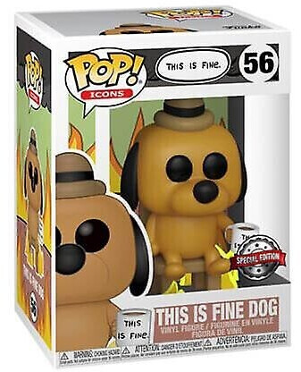Funko Pop! Icons This Is Fine Dog ab 18,21 € | Preisvergleich bei idealo.de