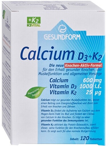 Provita Gesundreform Calcium D3+K2 Tabletten (120 Stk.) ab 18,94 ...