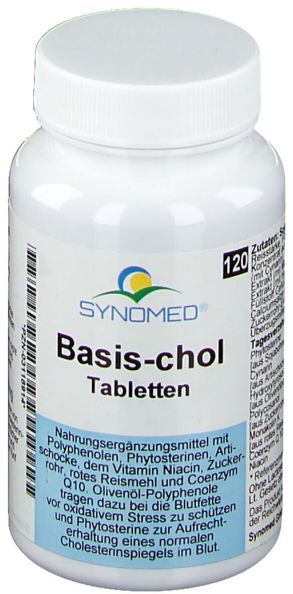 Synomed Basis Chol Tabletten ab 15,06 € | Preisvergleich bei idealo.de