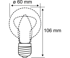 Paulmann LED Filament Birne A60 E27 7W 2700K 806lm nicht dimmbar matt (28696) ab € 4,06 ...