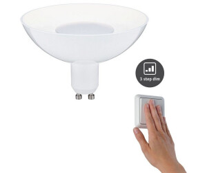 Paulmann LED Reflektorlampe Edition Special Ø 10cm innenverspiegelt GU10 4.9W 3000K 360lm 3step ...