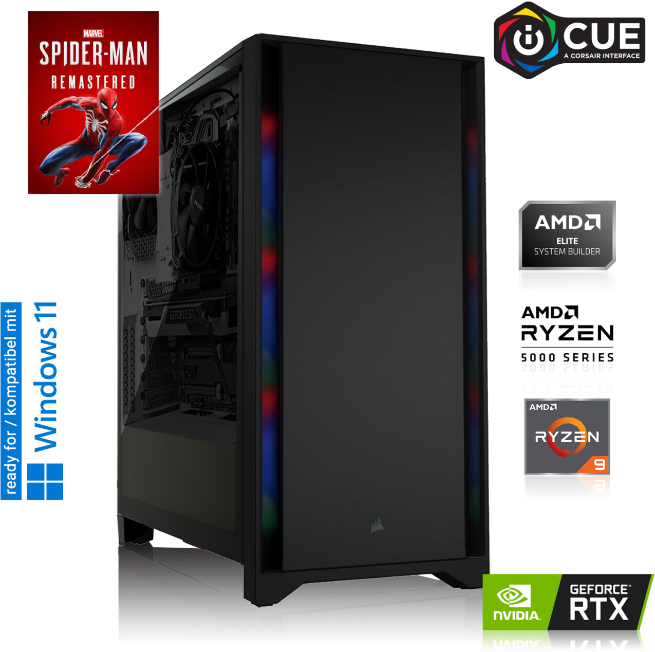 Memory PC GAMING PC iCUE (4262380430877) ab 3.106,37 € | Preisvergleich ...