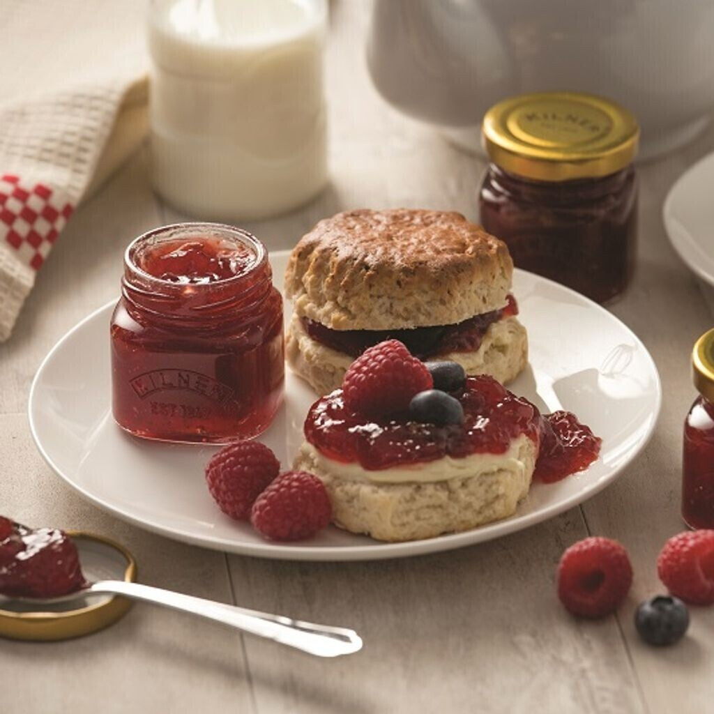 Kilner 4 mini jam jars in a set, each 55 ml, dimensions of each jar ...