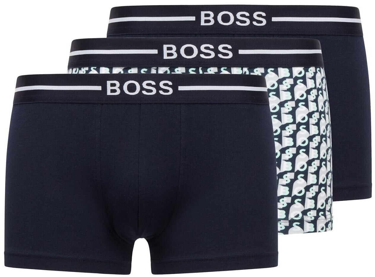 Hugo Boss 3-Pack Trunk Design (50475163-981) gemustert ab 35,95 ...